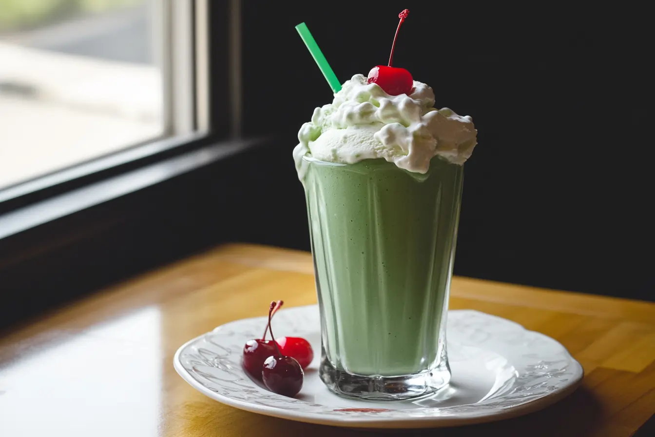 HOMEMADE SHAMROCK SHAKE FOR ST PATRICK’S DAY 💚